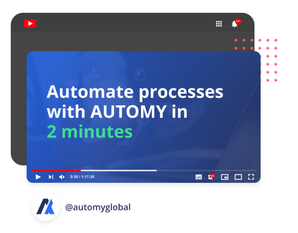 AUTOMY No-Code Hyperautomation Platform | Intelligent Process Automation
